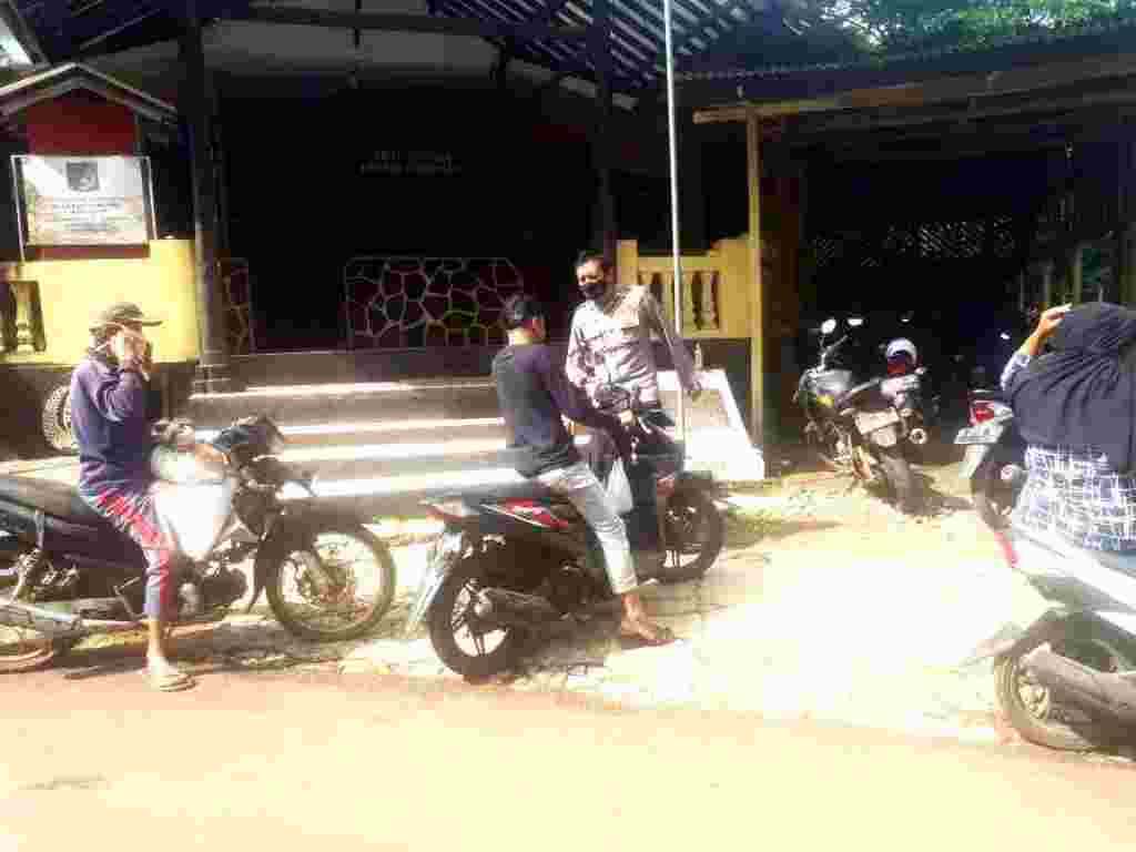 Polsek Langkaplancar Maksimalkan Binmas Sosialisasi Prokes 3M